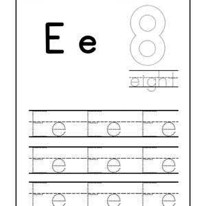 Alphabet Worksheets for Preschooler Letter Writing Black and White ...