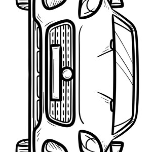 Kids Coloring Pages, Car Printable 20 Pages, Coloring Book for Kids ...