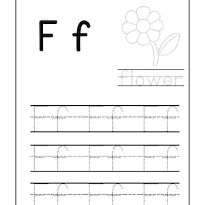 Alphabet Worksheets for Preschooler Letter Writing Black and White ...