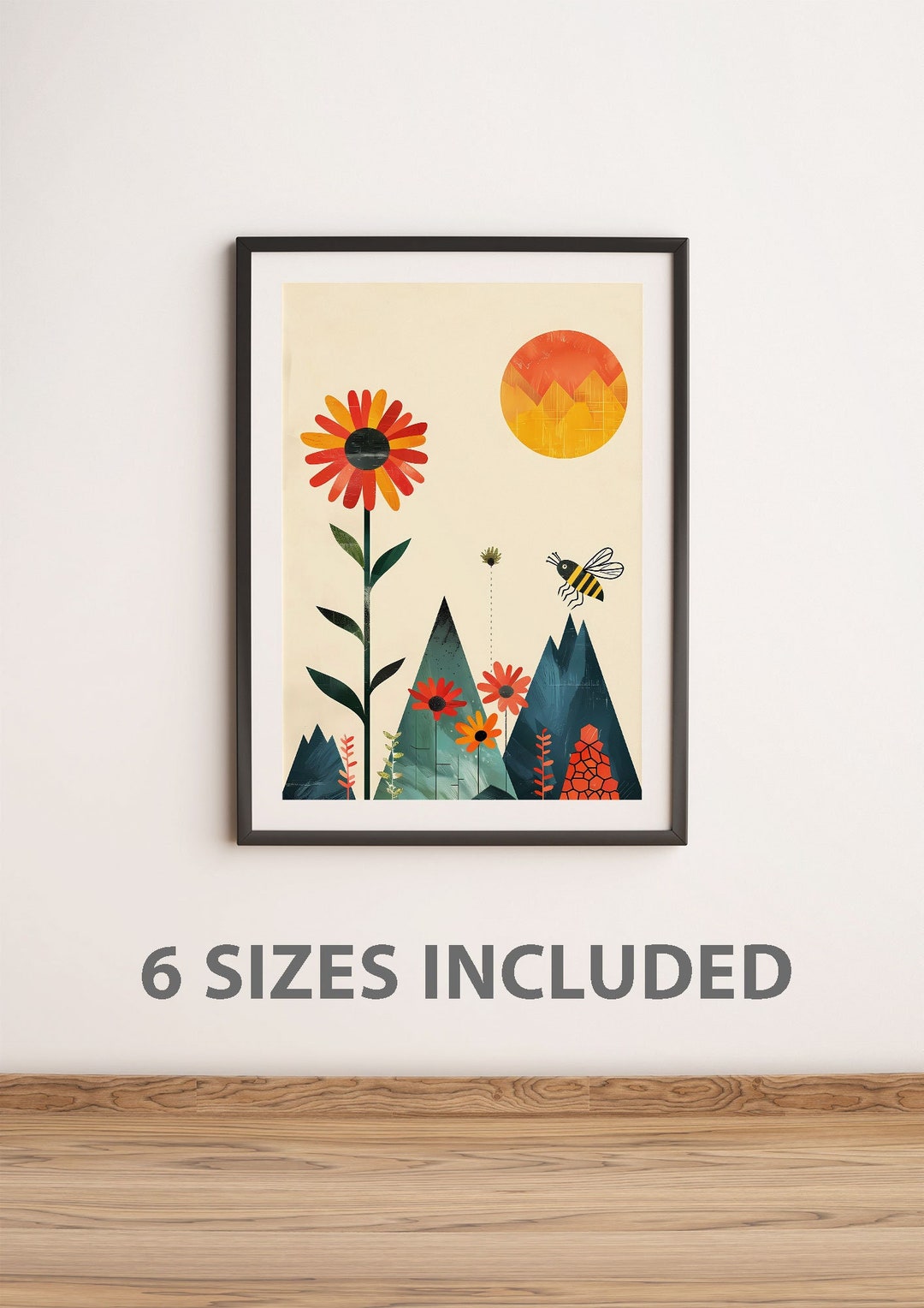 Printable Aesthetic Wall Art – Colorful Kids Bedroom Decor, Instant ...