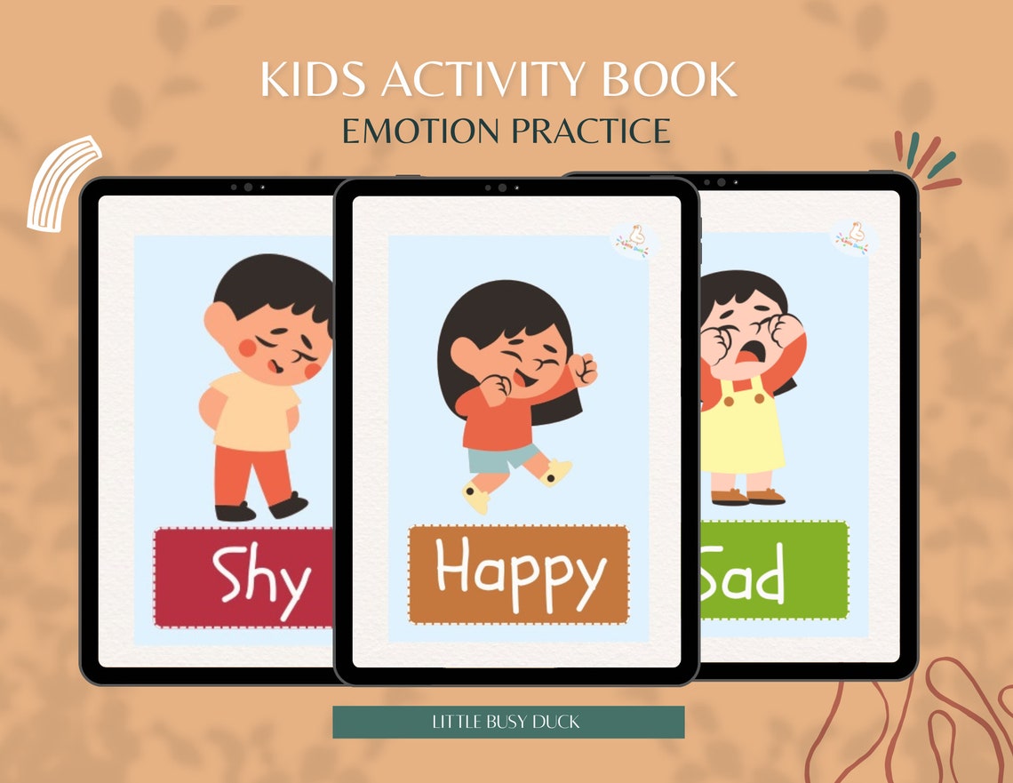Kids Activity Book Kid's Digital Activity Book Digital Activity Book ...
