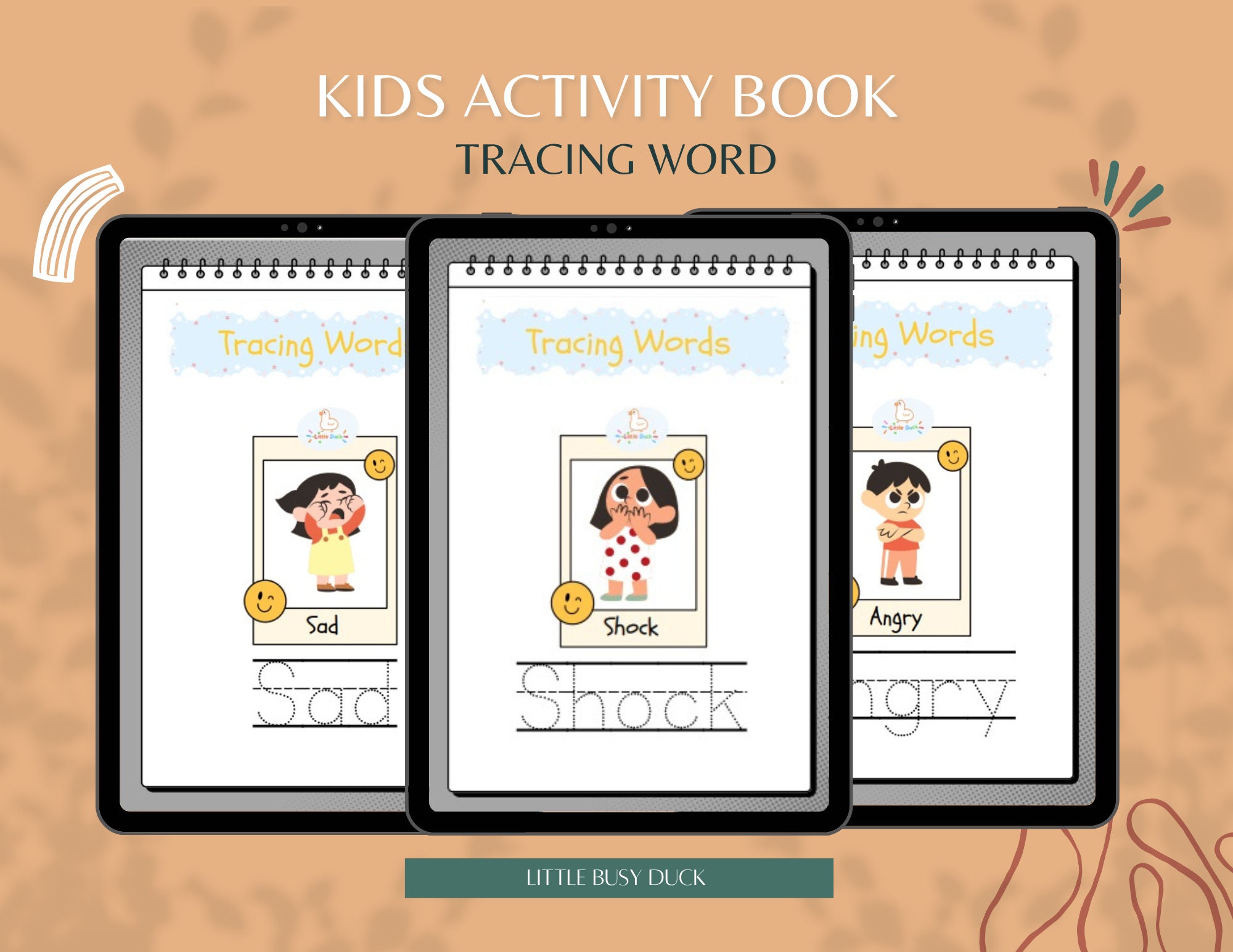 Kids Activity Book Kid's Digital Activity Book Digital Activity Book ...