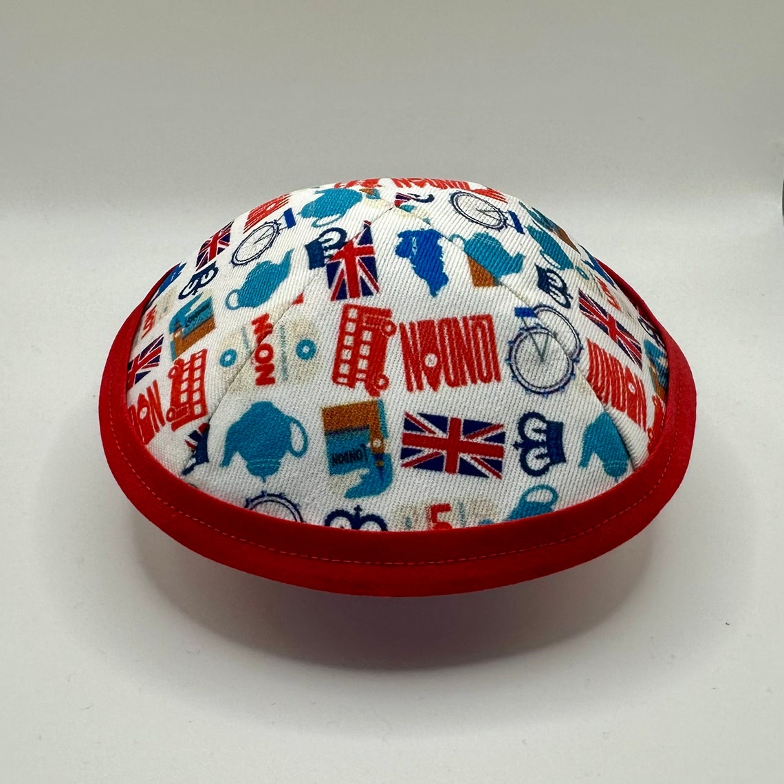 The London Calling | Whimsical Yarmulke | Fun Kippah | Handmade Judaica ...