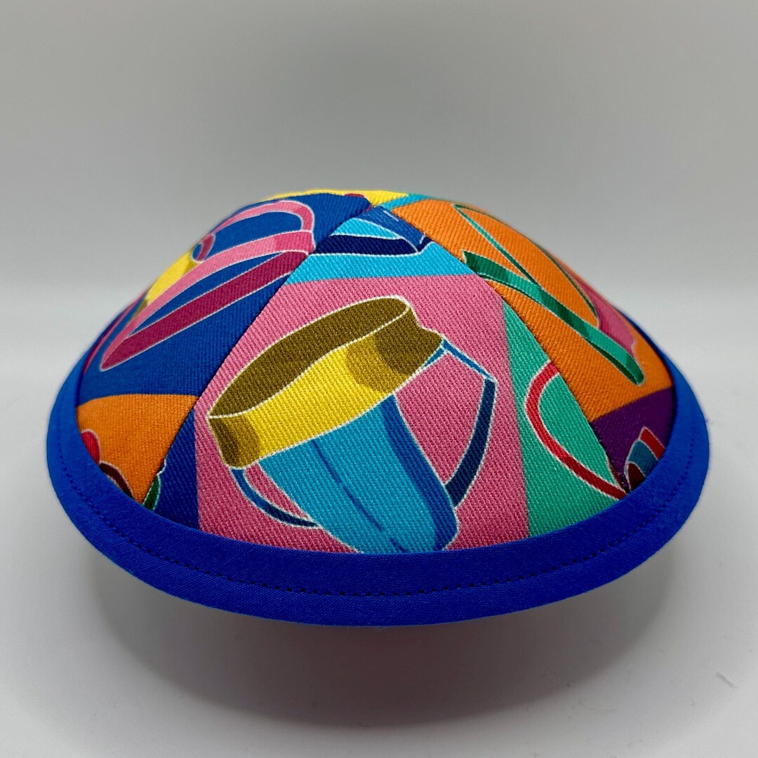 The Pop Art Jockstrap | Whimsical Yarmulke | Fun Kippah | Handmade ...