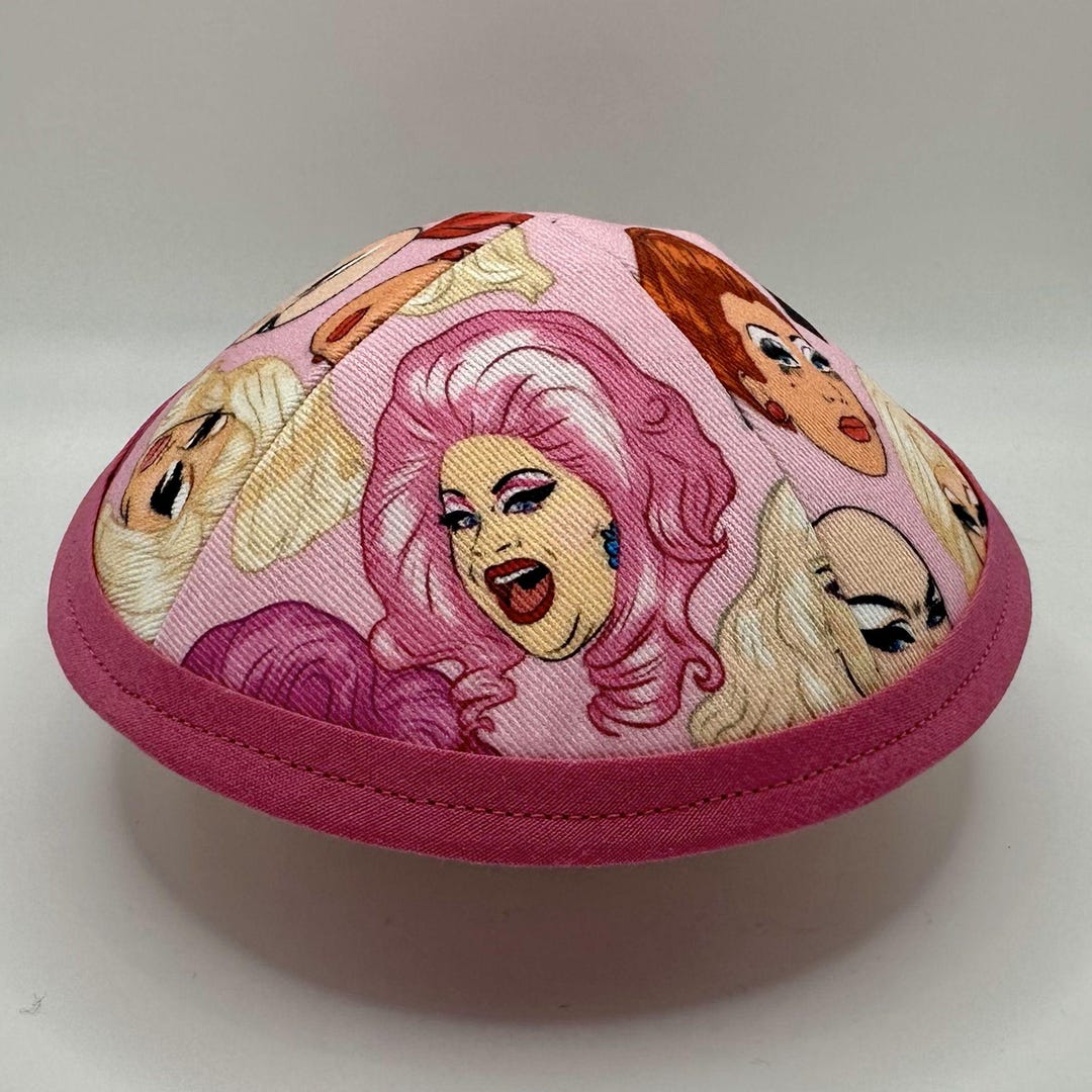 The Robski Favorite Drag Queens | Whimsical Yarmulke | Fun Kippah ...