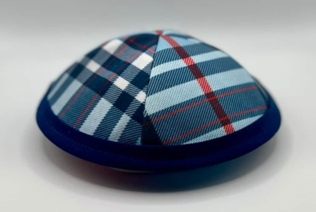 The Blue Southdown - TWO Design Sizes! | Whimsical Yarmulke | Fun ...