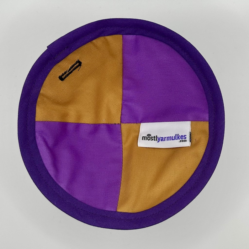 The Indian Jacquard (royal Purple) | Whimsical Yarmulke | Fun Kippah ...