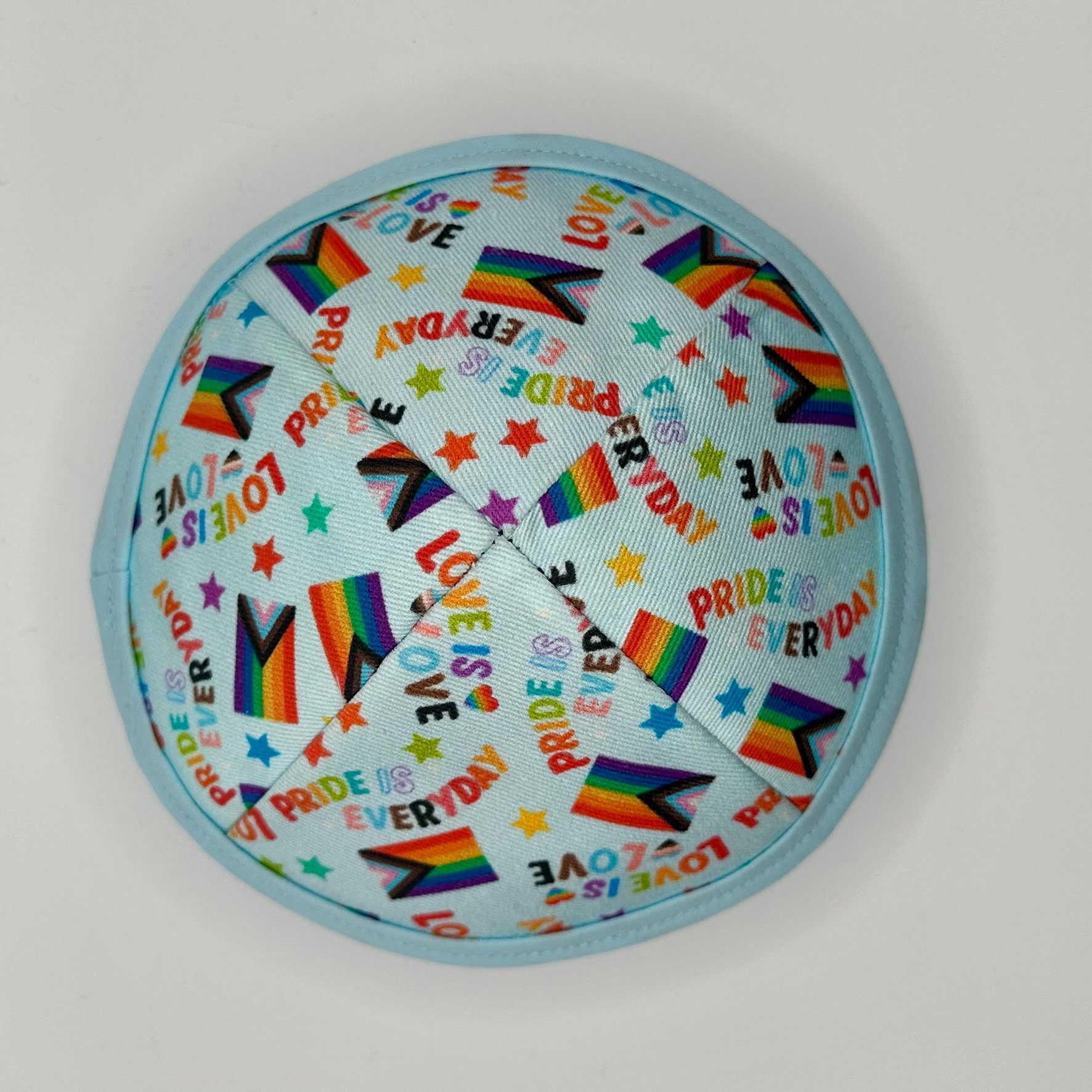 The Pride is Everyday | Whimsical Yarmulke | Fun Kippah | Handmade ...