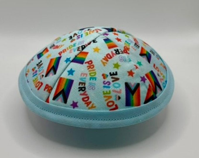 The Pride is Everyday | Whimsical Yarmulke | Fun Kippah | Handmade ...