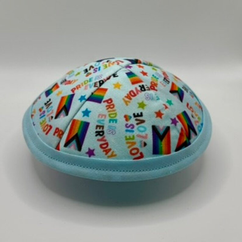 The Pride is Everyday | Whimsical Yarmulke | Fun Kippah | Handmade ...