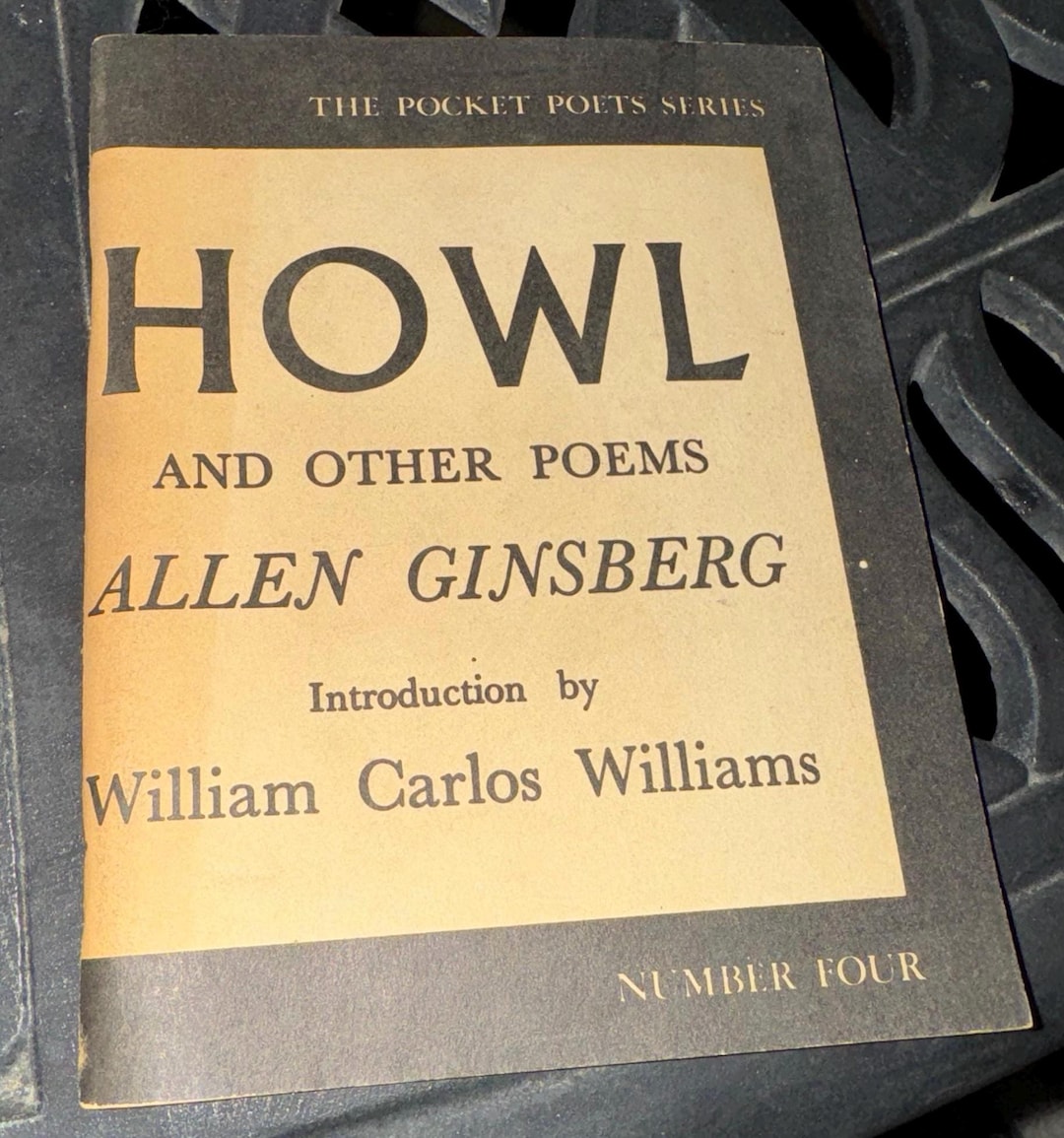 Vintage 1959 ‘howl and Other Poems’ by Allen Ginsberg - Pocket Poets ...