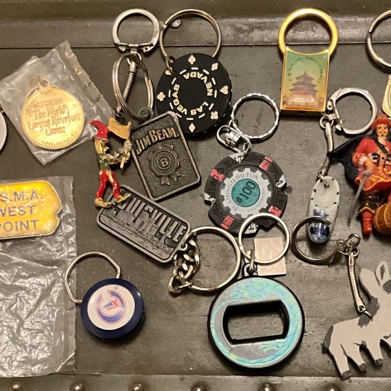 Vintage Keychain - Etsy