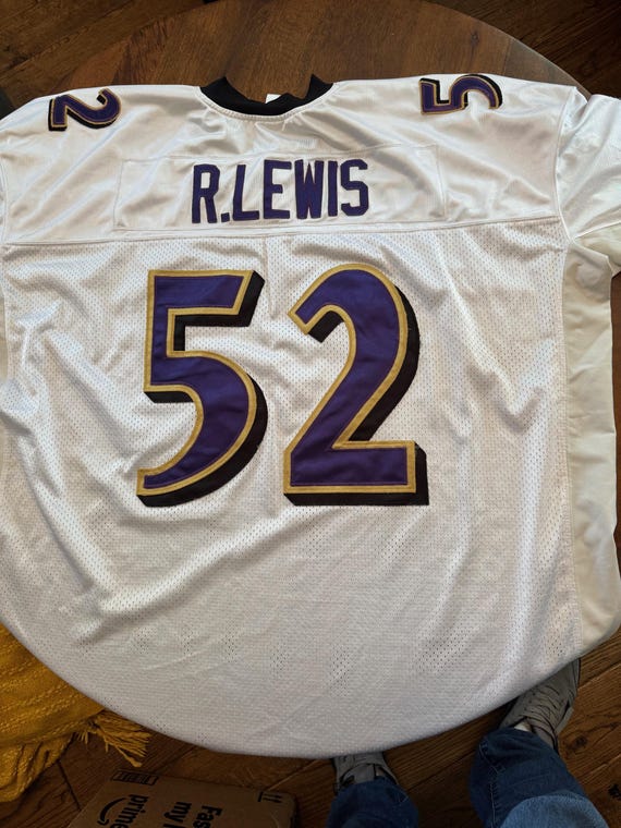 Vintage Ray Lewis Baltimore Ravens Jersey: Reebok NFL… - Gem