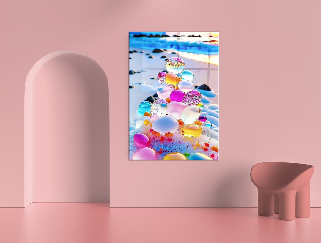 Plexiglass Art-glass Printing Art-plexiglass Wall Art-glass Wall Decor ...