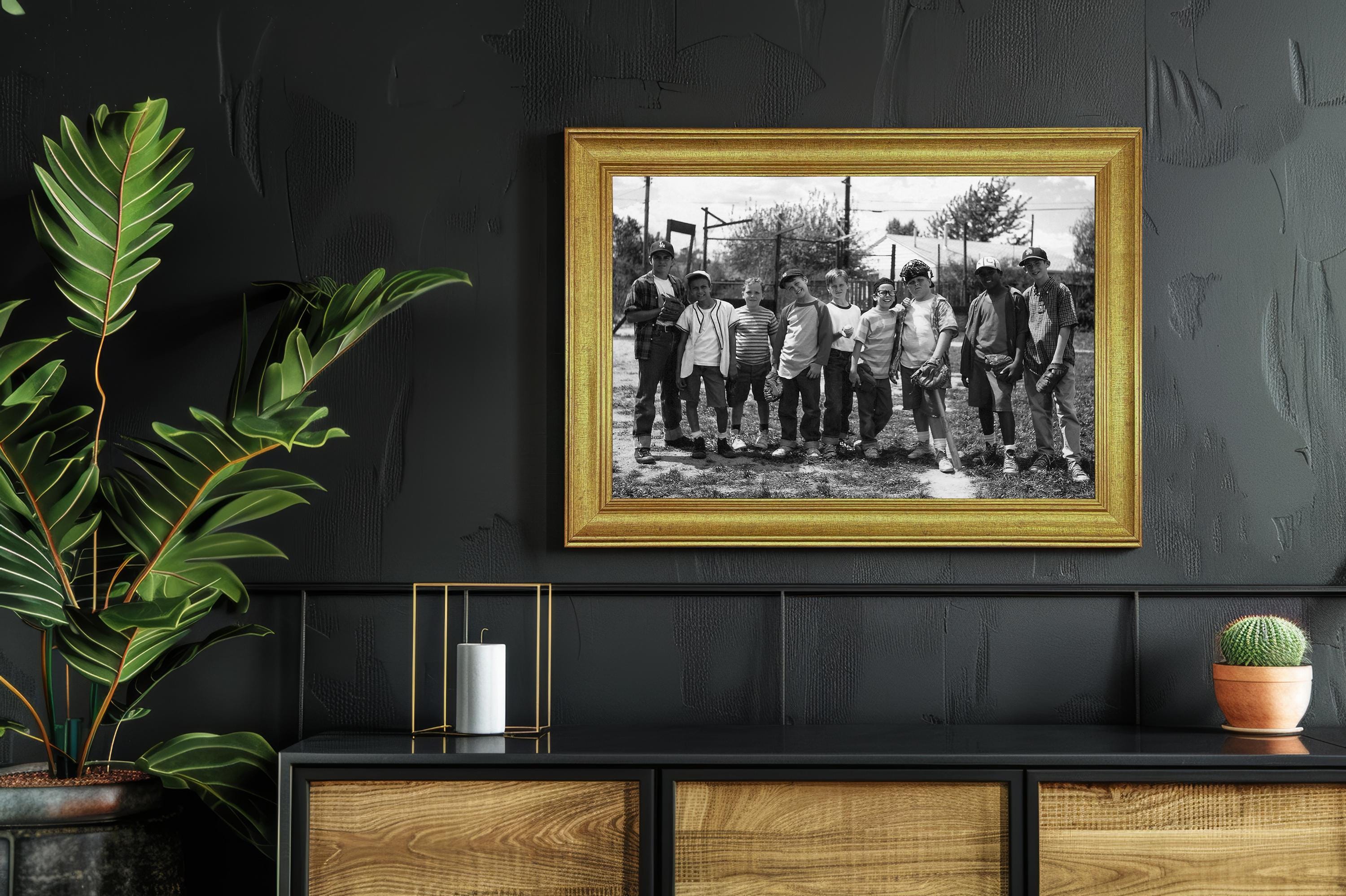 The Sandlot Movie - Retro Poster, Midcentury Wall Art, Vintage Baseball ...