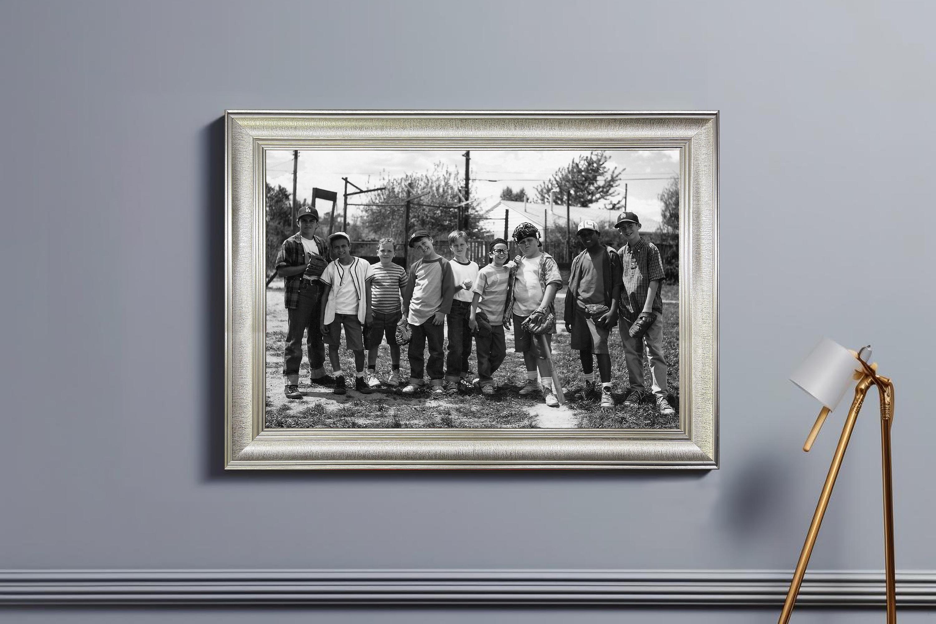 The Sandlot Movie - Retro Poster, Midcentury Wall Art, Vintage Baseball ...