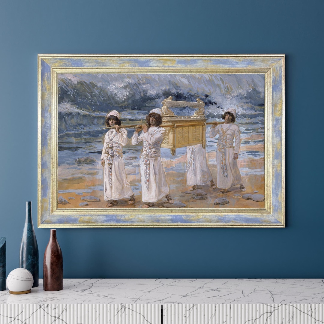 James Tissot’s the Ark Passes Over the Jordan - Vintage Art for ...