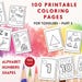 Toddlers Printable Coloring Pages - Part 3, Alphabet, Numbers and ...