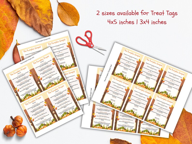 Pumpkin Gospel and Pumpkin Prayer Treat Tag Printable for Sunday School ...