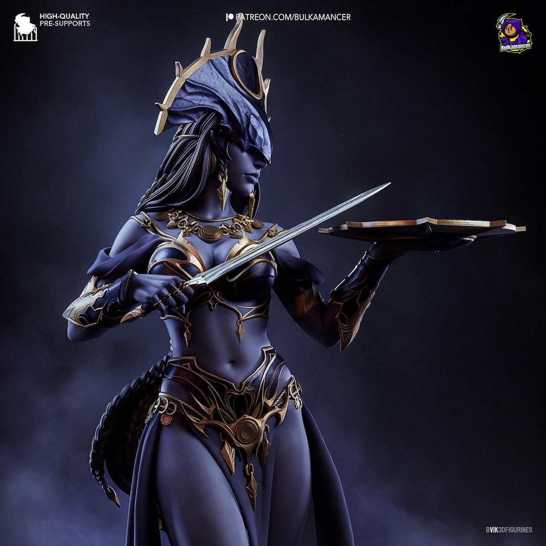 Shar / Baldurs Gate III 1:8 Premium Figure / Action Statue / Game Figure - Etsy