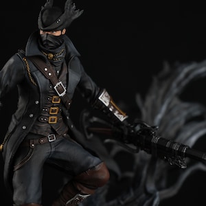 The Hunter / Bloodborne 1:8 Premium Figure / Action Statue / Game ...