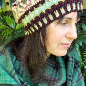 Bobby's Fair Isle Thistle Tam O'shanter Knitting Pattern (2 in 1) Pdf ...