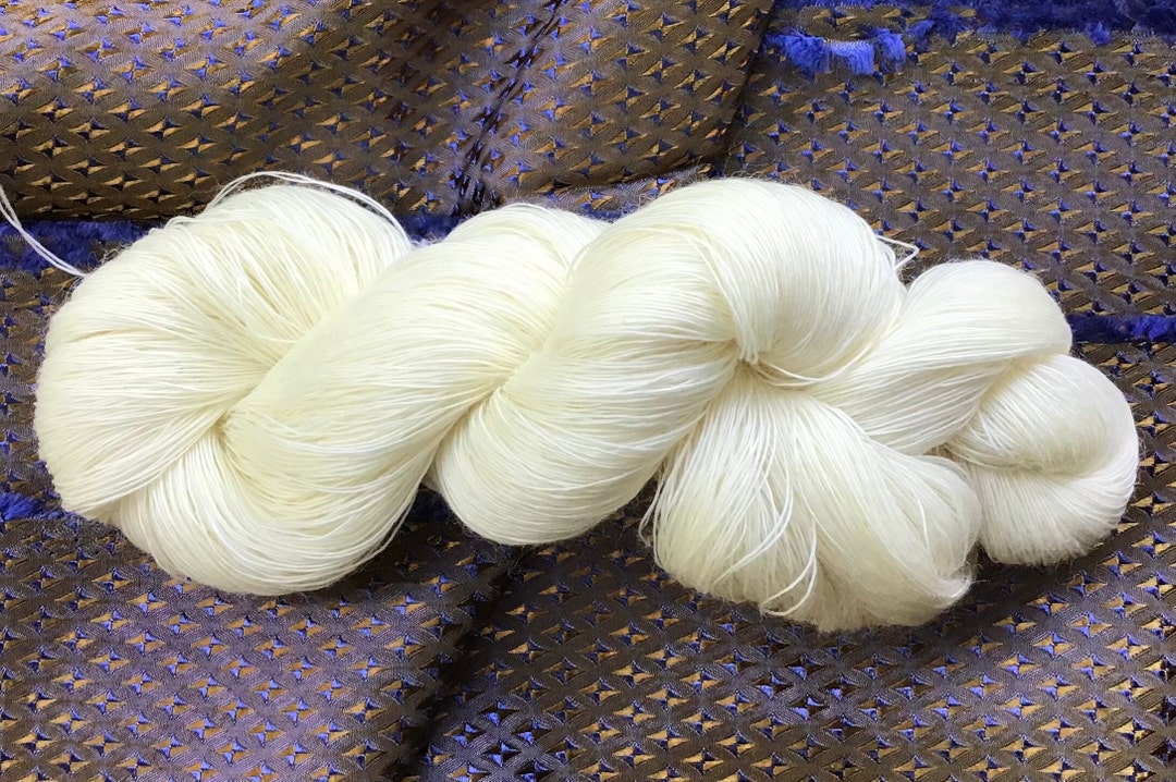 Bobby La’s: 1ply Cobweb - Fine Lace Australian Merino Yarn - Undyed ...