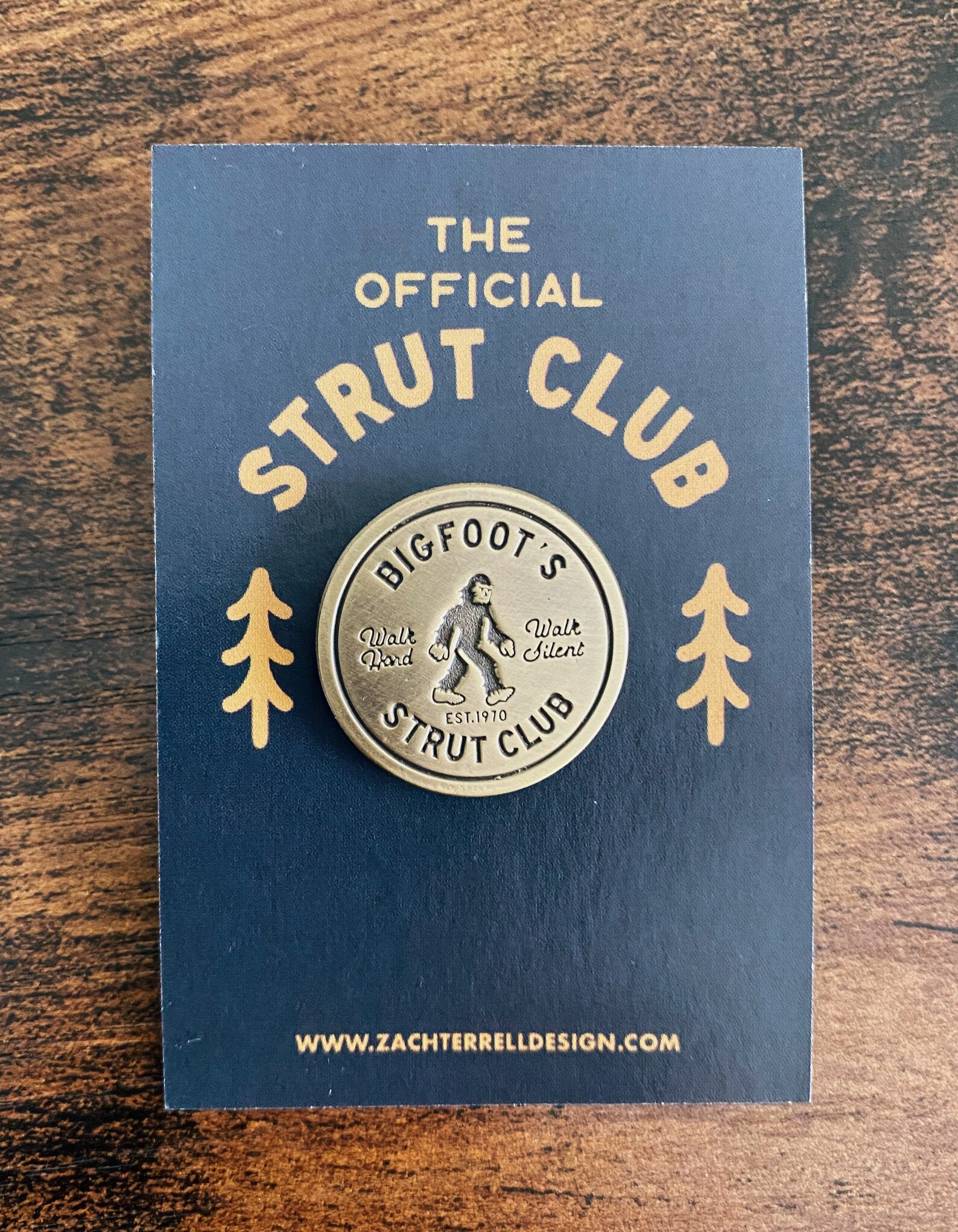 The Official Strut Club Metal Pin | Etsy