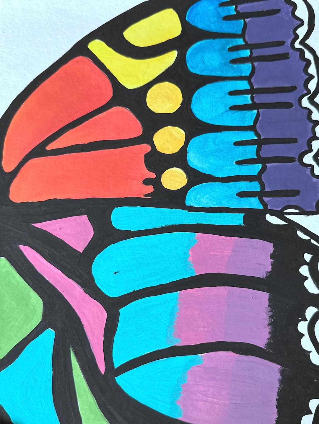 Hand Painted Wing Digital Download - Etsy