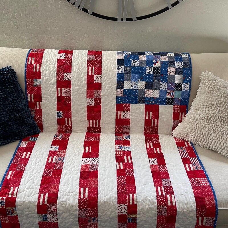 Flag Quilt - Etsy