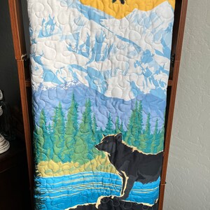 Denali Quilt | Handmade | 100% Cotton Fabric | 42x57 | Made in the USA ...