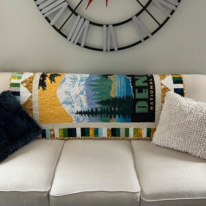 Denali Quilt | Handmade | 100% Cotton Fabric | 42x57 | Made in the USA ...