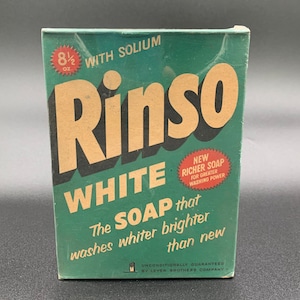 Laundry Room Decor Vintage Advertising Rinso White Soap & Lux | Etsy