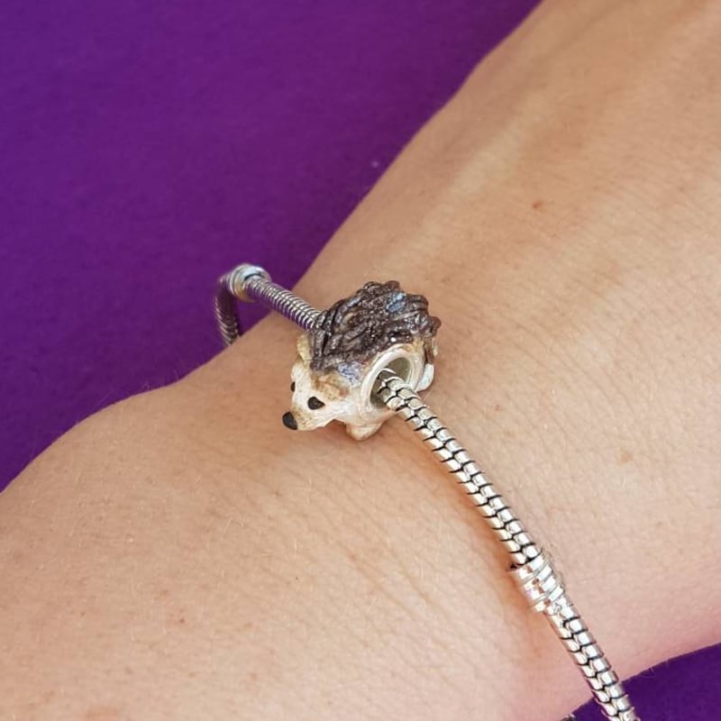 Pandora Hedgehog Charm - Etsy