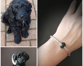 Cockapoo Polymer Clay Charm Bead to Fit Pandora Bracelets - Etsy