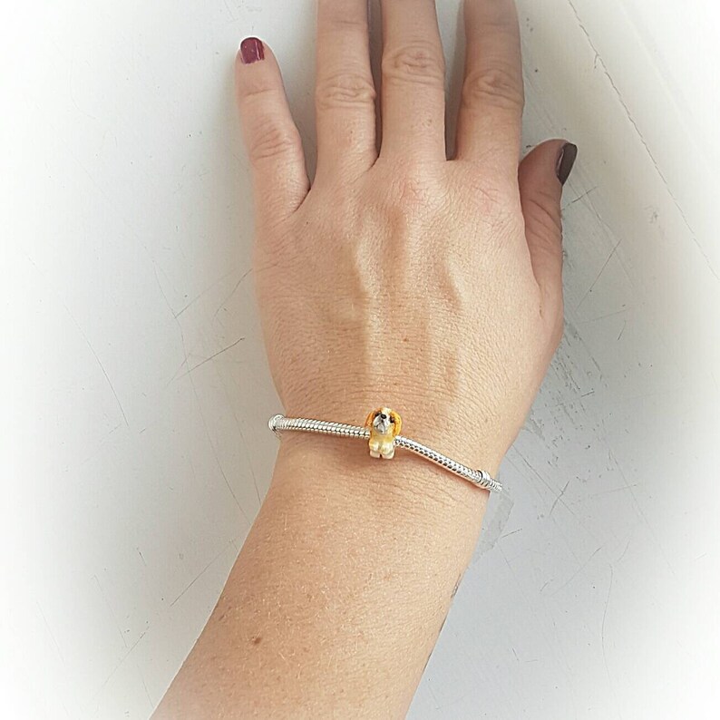 King Charles Cavalier Polymer Clay Charm Bead to Fit Pandora | Etsy