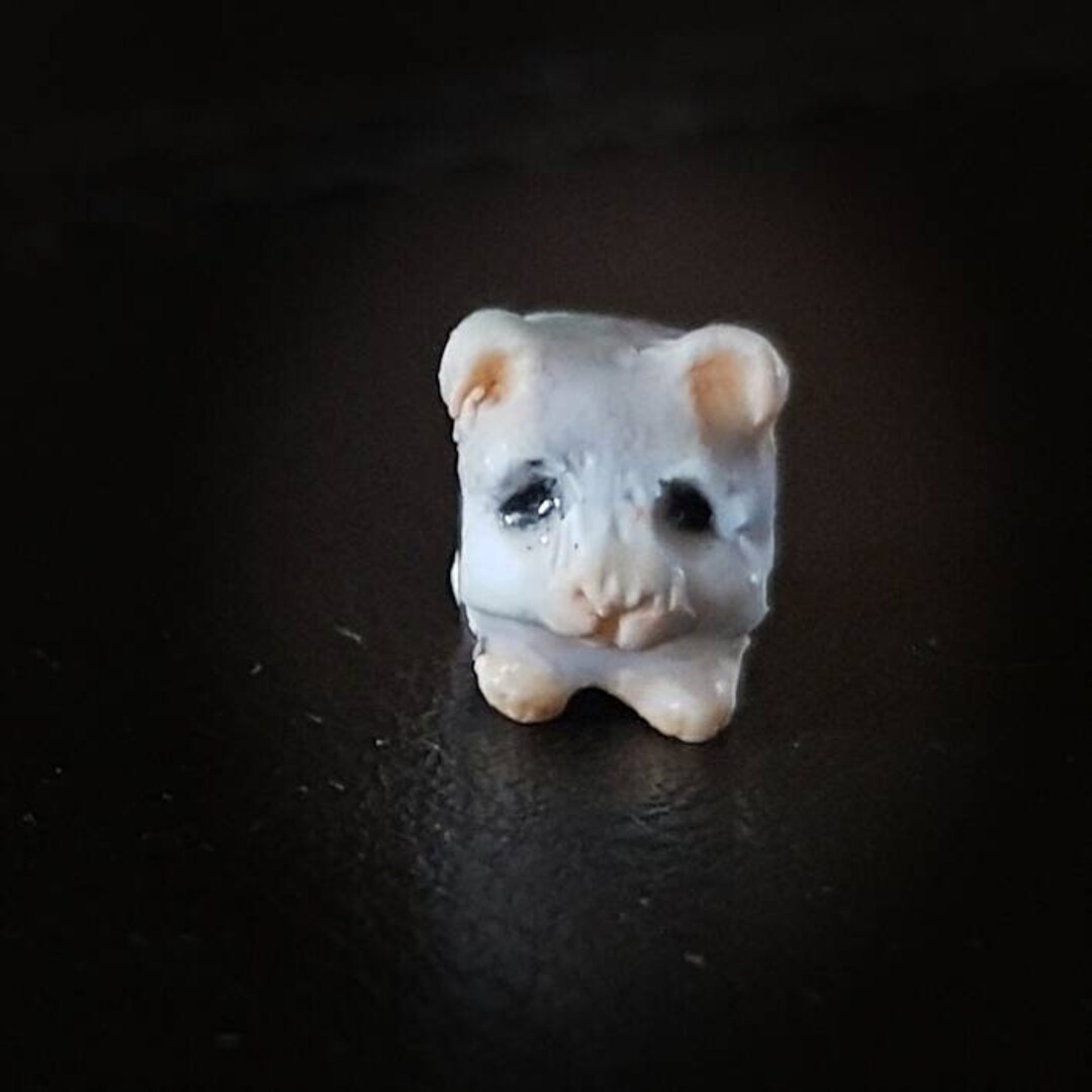 Hamster Polymer Clay Charm Bead - Etsy