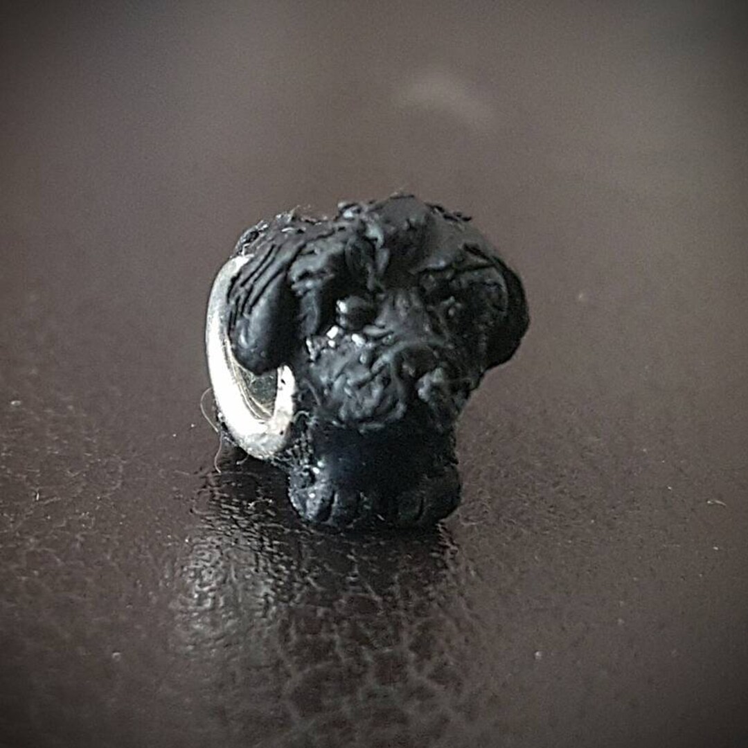 Black Cockapoo Polymer Clay Charm Bead to Fit Pandora Bracelets - Etsy