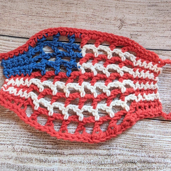 Crocheted Face Mask - Etsy