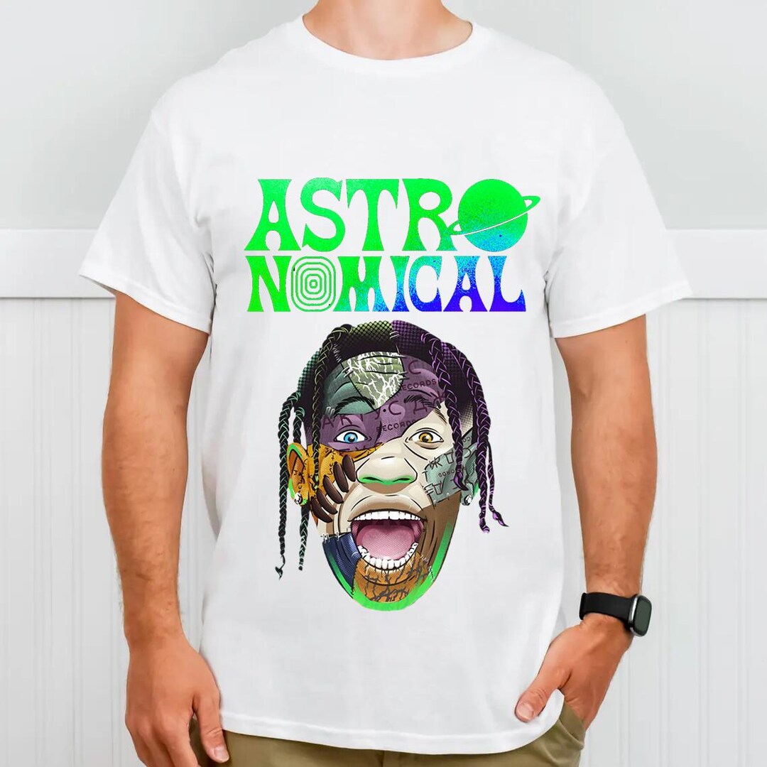 Travis Scott Astronomical Inspired T-shirt, Travis Scott Bootleg Shirt ...