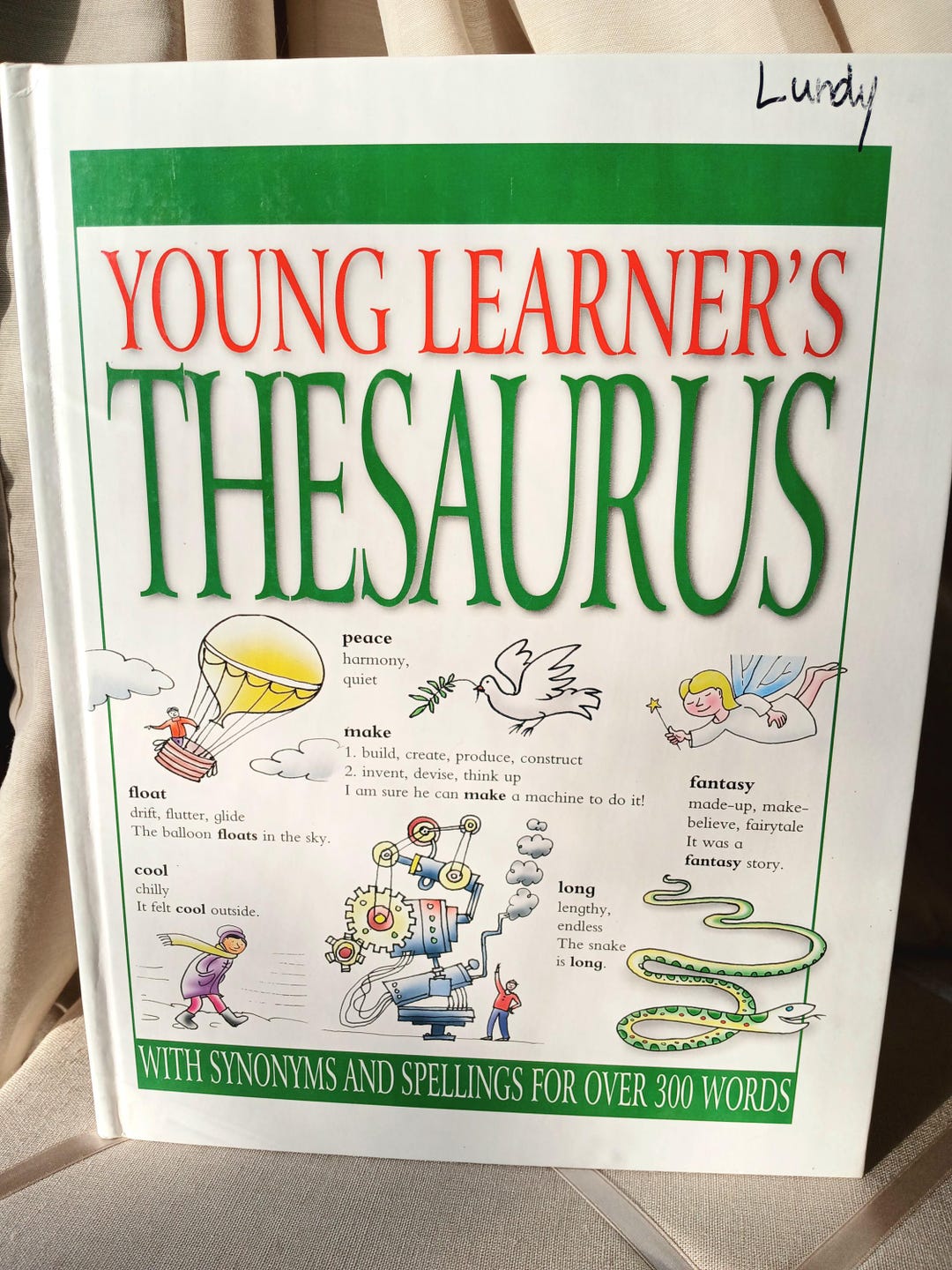 Young Learner Thesaurus - Etsy
