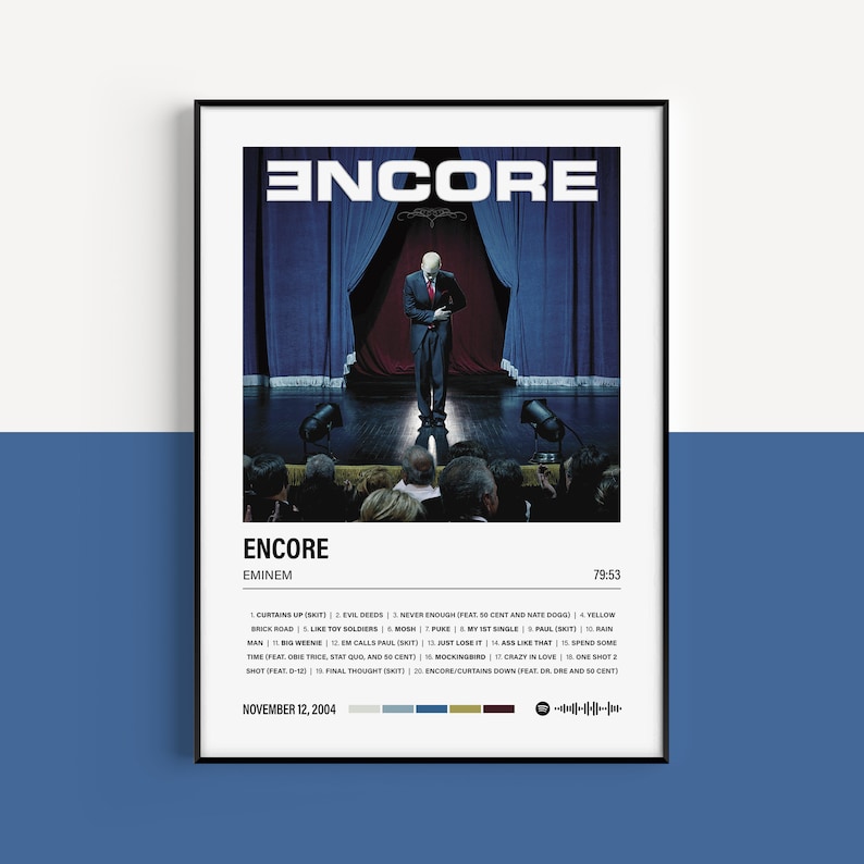Eminem Encore Encore Tracklist Eminem Album Album Cover Music Digital ...