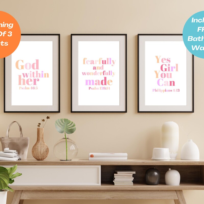 Bible Verse Poster - Etsy