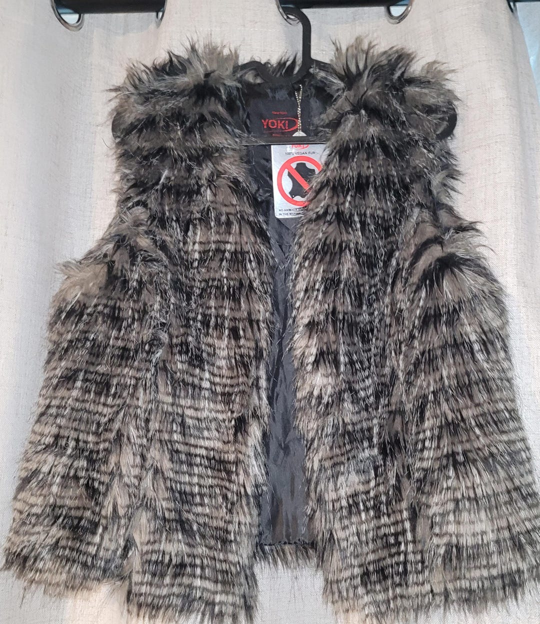 Yoki Women's Faux Fur Vest NWT - Etsy