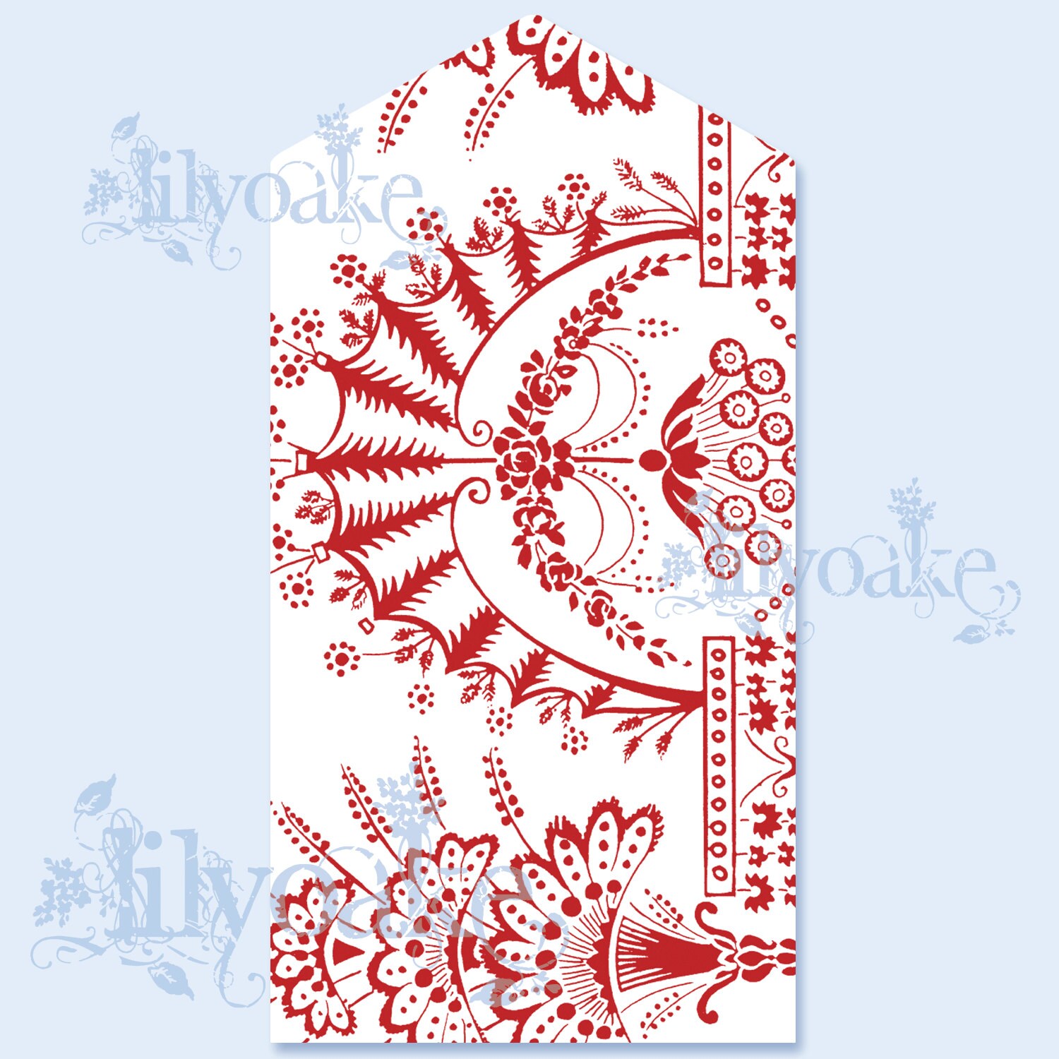Swedish Folk Pattern Tags - Etsy