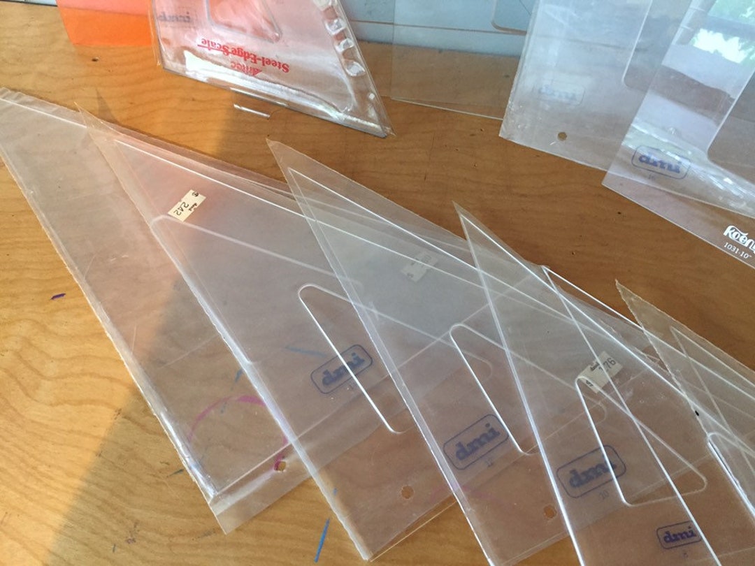 Plastic Triangles - Etsy