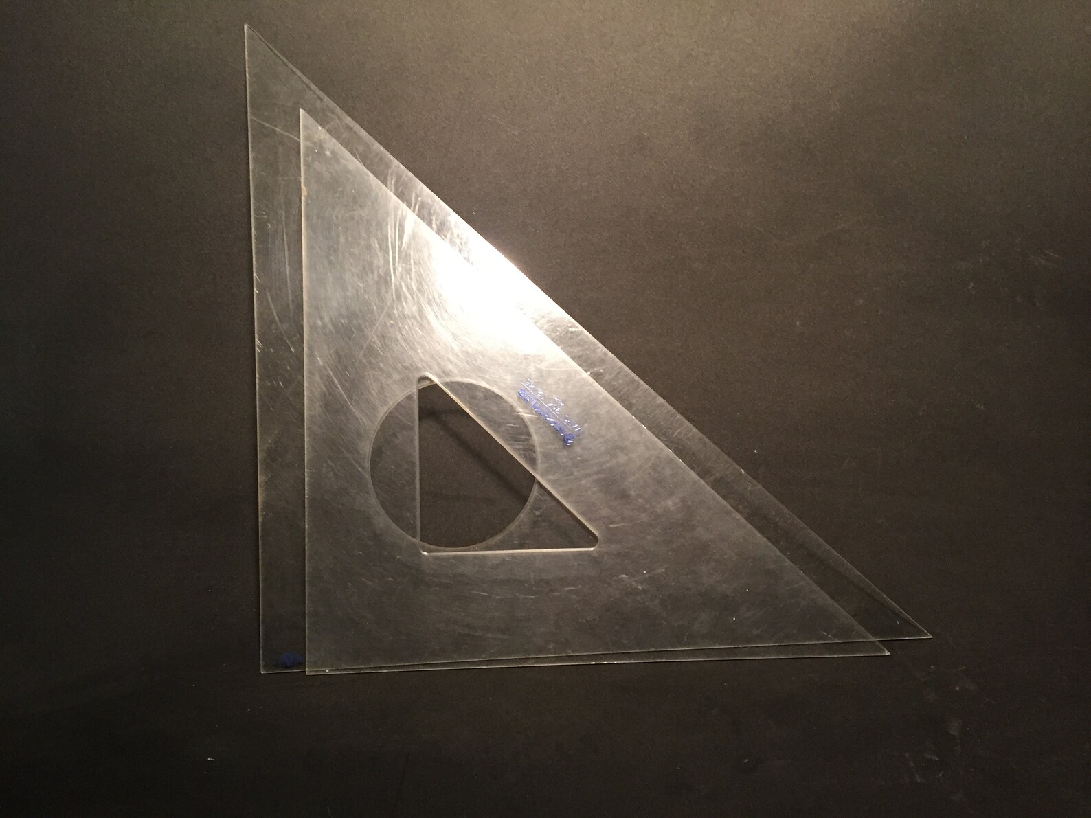 Clear acrylic triangles | Etsy