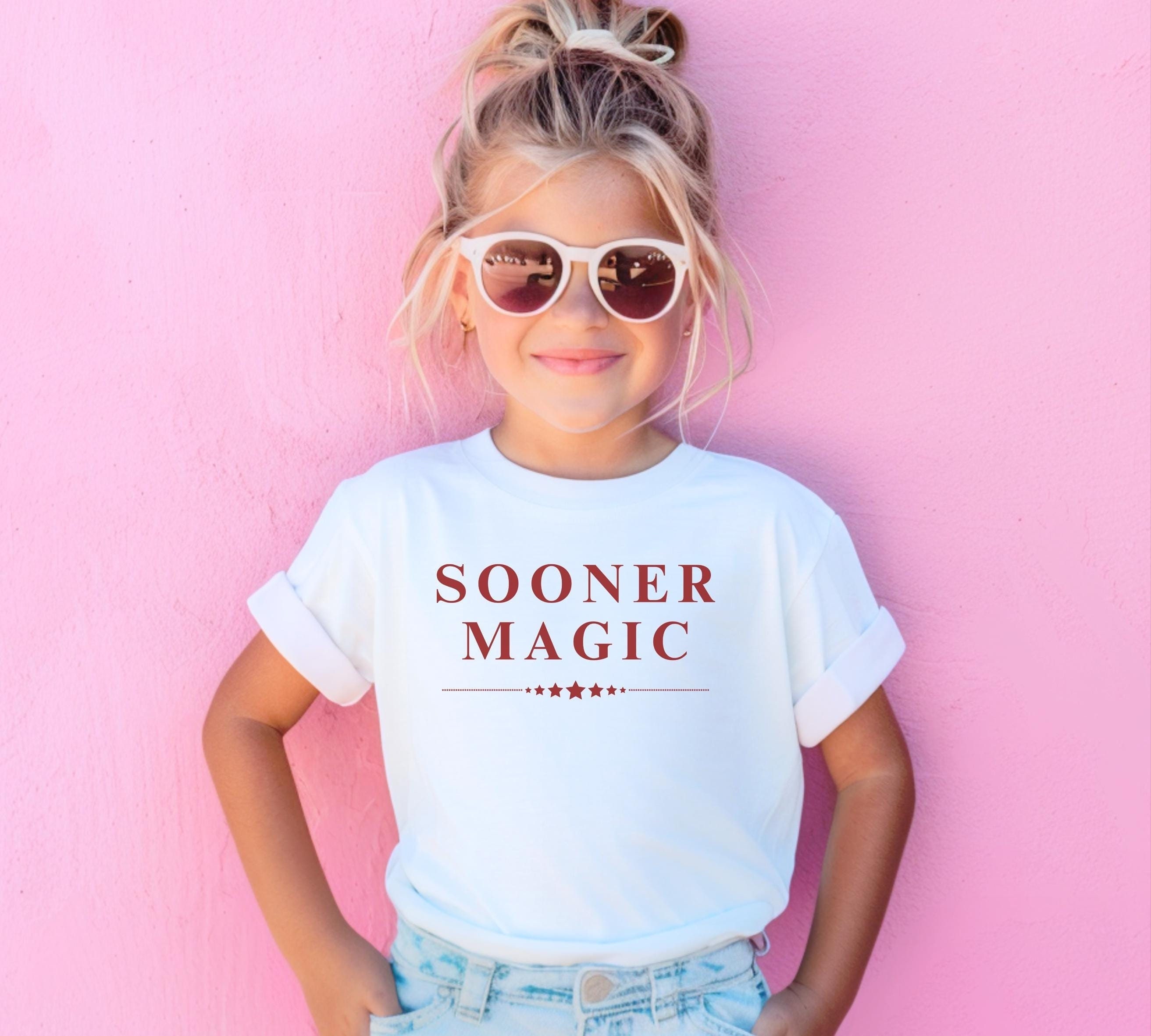 OU Kid Shirt, Sooner Magic, Gameday, Comfort Colors, Unisex, Youth ...