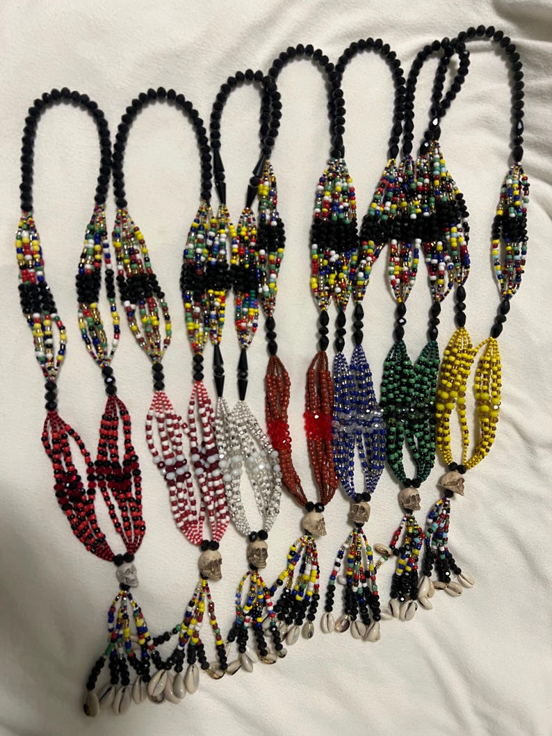 Elekes/collares/necklace / Yoruba Santeria/17 Pulgadas De Largo /17 ...