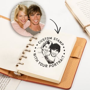 Personalized Photo Stamp, Custom Portrait Stamps, Customizable With Any ...